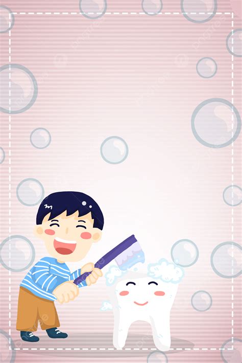 Protect Teeth Healthy Teeth National Love Day Brushing Teeth Background