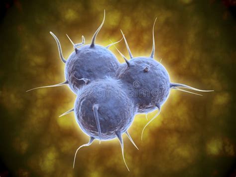 Conceptual Image Of Rna Virus Replication Stock Illustration Illustration Of Infection