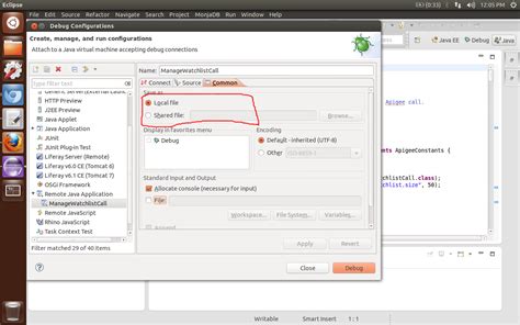 Eclipse Whether To Select Local Or Shared File During Remote Debugging Stack Overflow