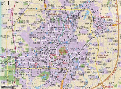 河北唐山景点导游图 地图窝