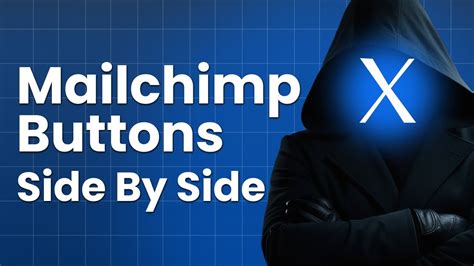 How To Add A Button In Mailchimp Side By Side Two Buttons In Mailchimp Youtube How To Add A Button In Mailchimp Side By Side Two Buttons In Mailchimp Youtube