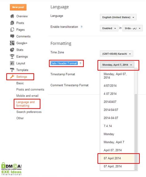 customize your blogger blog post date beautifully as in wordpress exeideas let s your mind rock