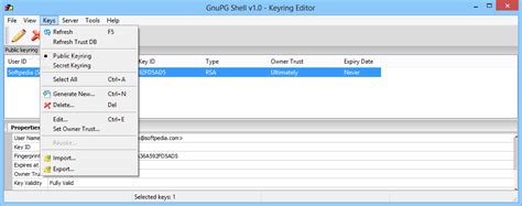 gnupg shell download softpedia
