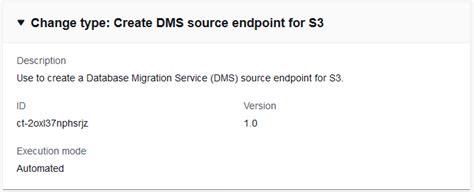 Database Migration Service Dms Create Source Endpoint S3 Ams