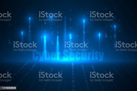 Cyber Security On Code Number Protection Technology Abstract Background