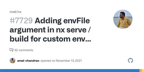 Adding Envfile Argument In Nx Serve Build For Custom Env Loading · Issue 7729 · Nrwlnx · Github