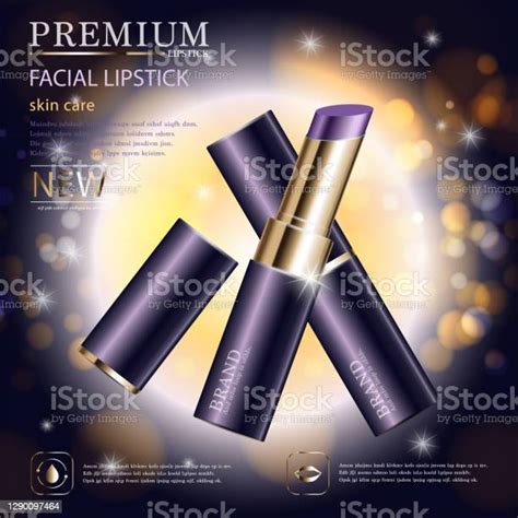 Ilustración De Lápiz Labial Facial Hidratante Para Venta Anual O Venta