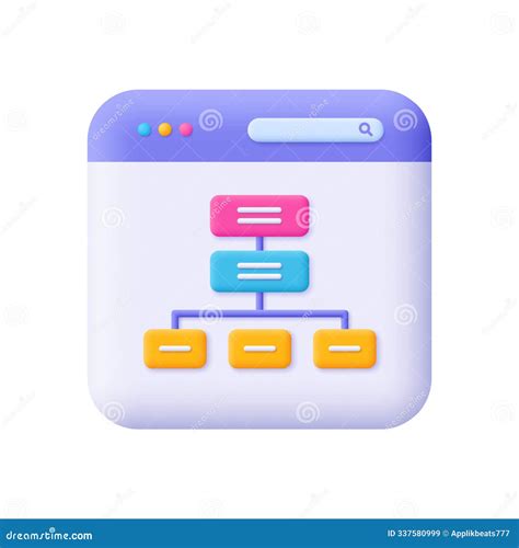 Project Flowchart Black And White Illustration