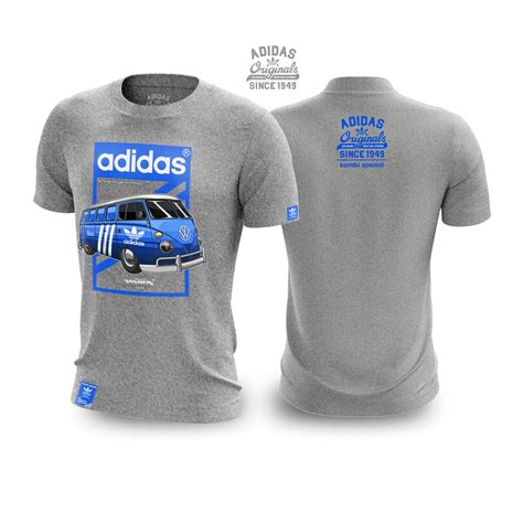 Graphic Tee Ads X Kombi Custom Design Multi Colour Xs 5xl Shopee