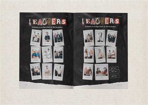 Scrapbook Yearbook Concept Layout Shafira Azzahro Yearbook Design Yearbook Layouts