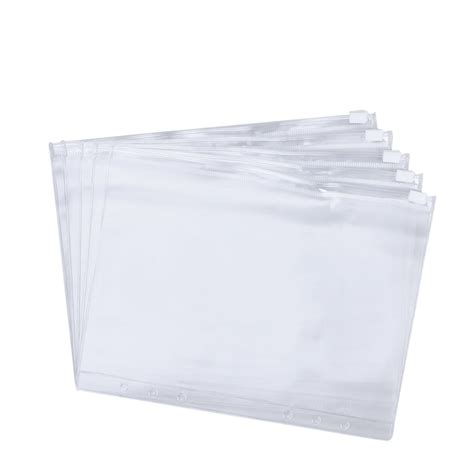 Pcs Clear Document Folder Long Lasting Document Folder Zip File