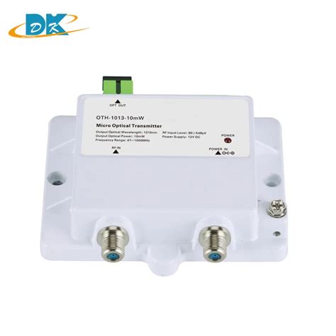 DK 1013 10mW Micro Optical Transmitter FTTH 12V CATV Mini Micro ...