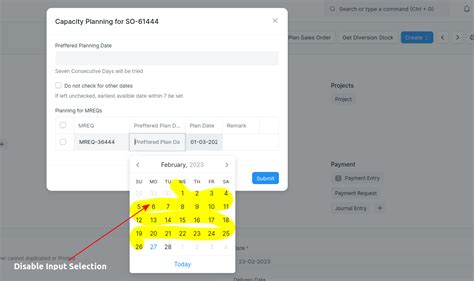 How Not Restrict Old Date Selection From Calender For A Custom Field