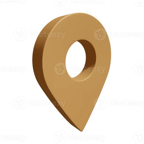 Icono De Pin De Puntero De Mapa 3d 11996142 Png