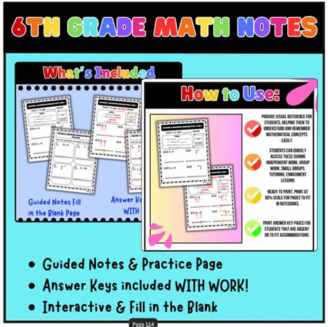 Interactive Guided Notes 6 10b Solving Inequalities Multiplication And Division