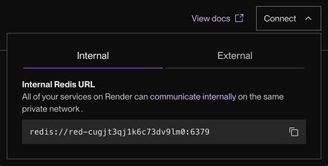 Render Key Value Render Docs