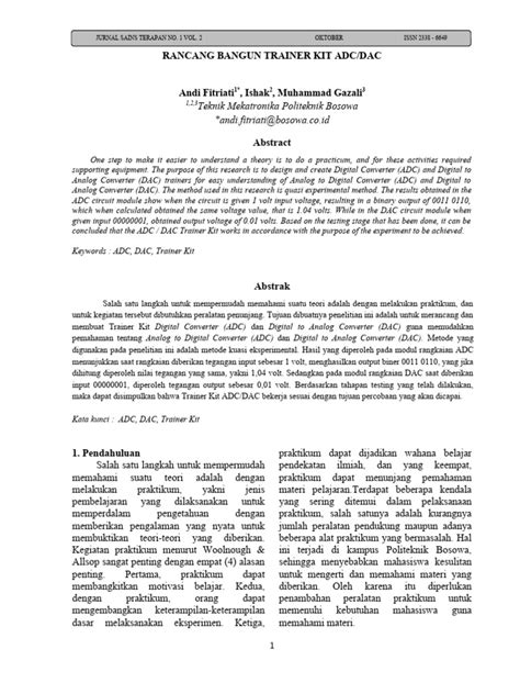 Rancang Bangun Trainer Kit Digital Pdf
