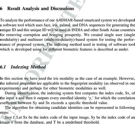 Matching Process Of Biometric Sample Download Scientific Diagram