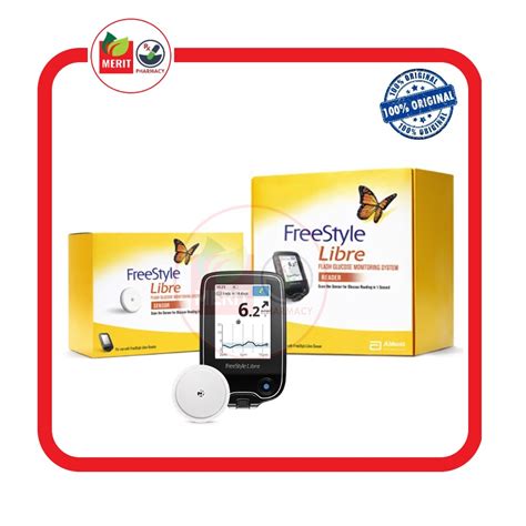 Freestyle Libre Glucose Monitoring System Reader Sensor Reader Sensor Shopee Malaysia