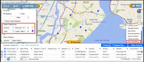 Maps Integration Within Dynamics 365 Crm For Non Profit Industry Create Schedule For