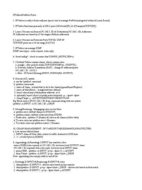 Linuxcbt Firewall Notes Pdf Firewall Computing Transmission