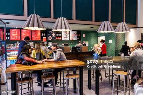 Starbucks Interior Photos And Premium High Res Pictures Getty Images