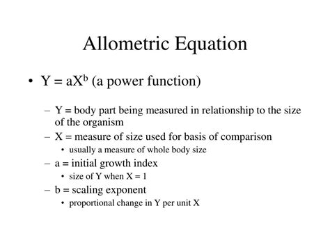 Ppt Body Size And Scaling Powerpoint Presentation Free Download Id