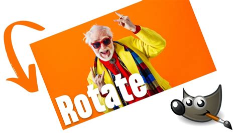 How To Rotate Image In Gimp Rotating Image In Gimp Youtube