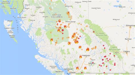 Wildfire Map Bc
