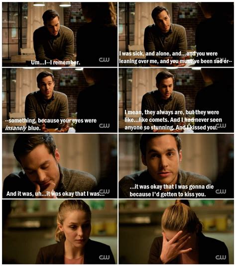 Mon El Telling Kara He Remembers The Kiss Really Gets Me Melissa