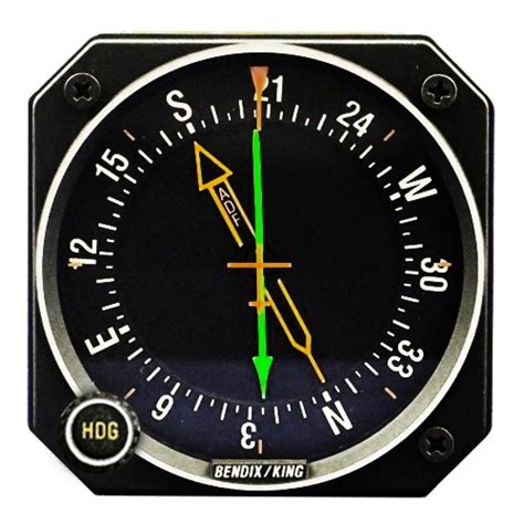 aap ki 228 dual needle adf indicator sync stepper hdg