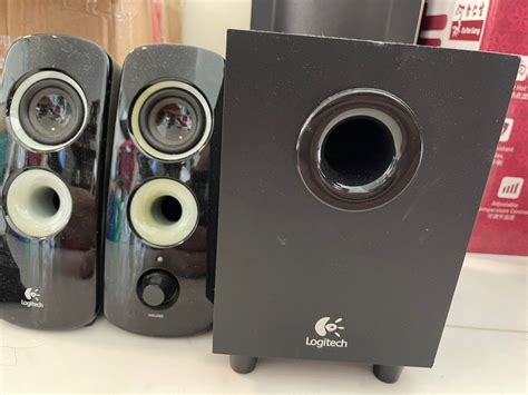 Old Logitech 21 Speakers Audio Soundbars Speakers And Amplifiers On