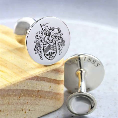 Custom Engraved Cufflinks Upload Your Own Image Fast Delivery