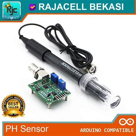 jual ph sensor module v1 1 with ph probe with msp340 shield arduino