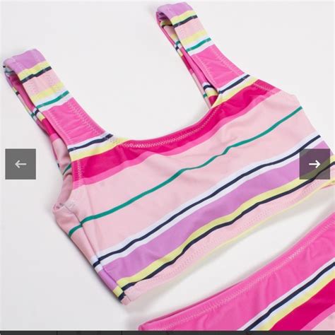 Shade Critters Swim Shade Critters Bikini Beach Stripes Pink Poshmark