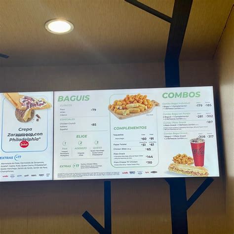 Cinepolis Menu