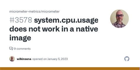 Age Does Not Work In A Native Image · Issue 3578 · Micrometer Metricsmicrometer