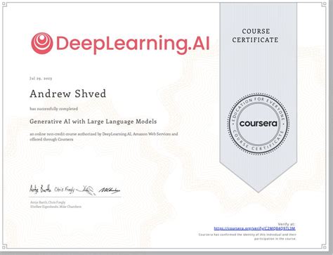 Andrew Shved On Linkedin Ai Machinelearning Certification