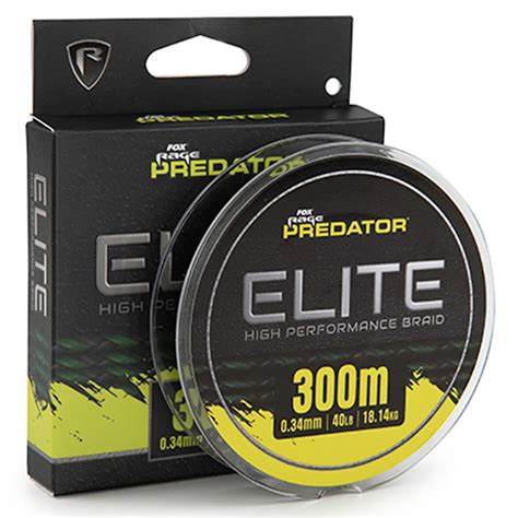 Fox Rage Predator Elite High Performance Braid 300mpike Fishing Tackle Fox Rage Predator Elite High Performance Braid 300mpike Fishing Tackle
