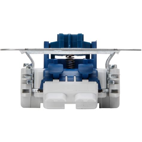 Flush Mounted Control Switch Socket Off And Change Overswitch Colour Aluminium Heinrich