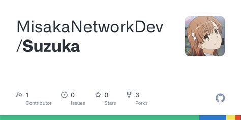 GitHub MisakaNetworkDev Suzuka
