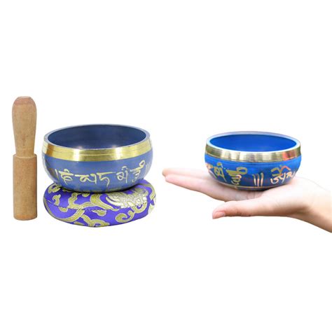 Tibetan Singing Bowls Set Handcrafted Hand Hammered For Meditation Yoga
