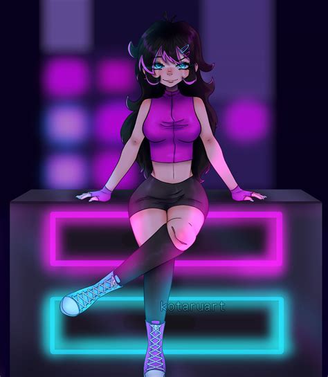 Fnf Neo Girlfriend By Kotaruart On Deviantart