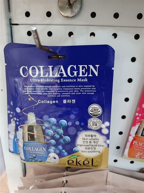 Ekel Mask Collagen Beauty And Personal Care Face Face Care On Carousell