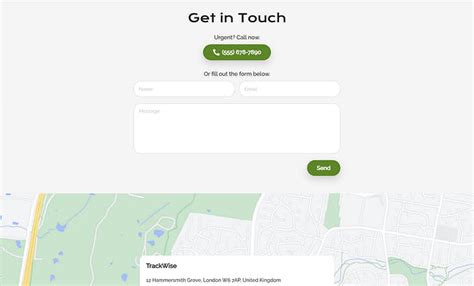 Trackwise Bookkeeping Website Template