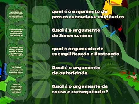Tipos De Argumentos Match Up