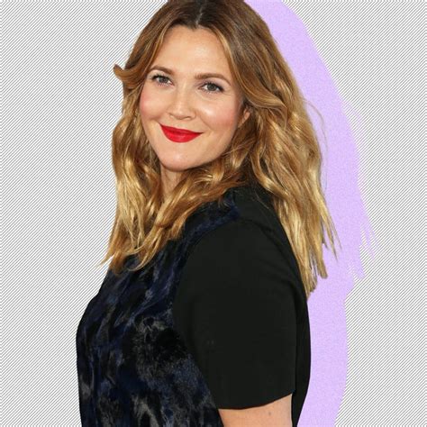 Download Drew Barrymore Red Lipstick Wallpaper