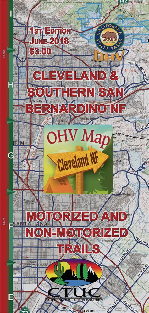 Cleveland National Forest Map