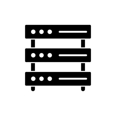 Server Concept Line Icon Simple Element Illustration Server Concept Outline Symbol Design