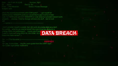 Data Breach Warning Text On Hacking Stock Motion Graphics Sbv 351720197